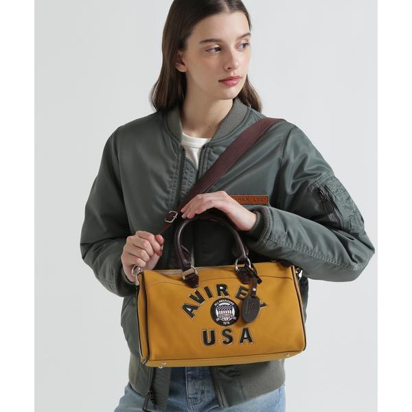 型番：7836976704ブランド：アヴィレックス商品名：《直営店限定》LX VARSITY LEATHER MINI DUFFLE BAGカラー：マスタード3