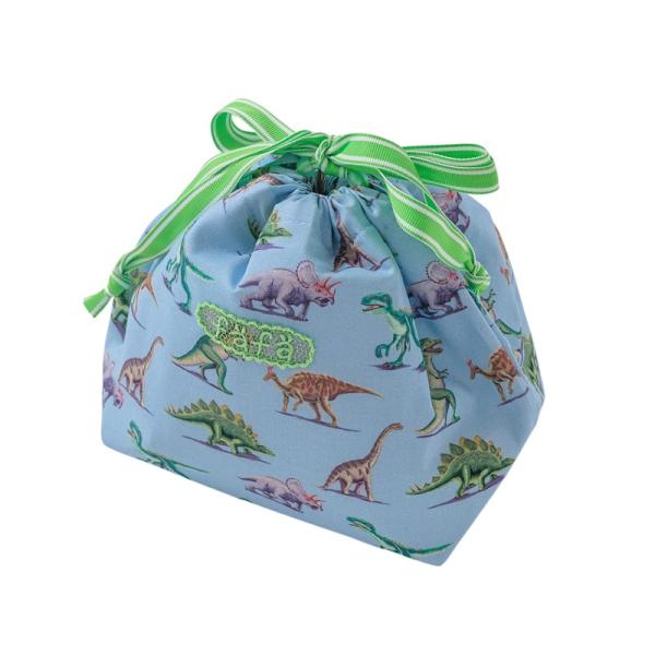 型番：5661-2004NXブランド：フェフェ商品名：NELLE | ランチポーチ - サックスダイナソーカラー：SX.DINOSAU