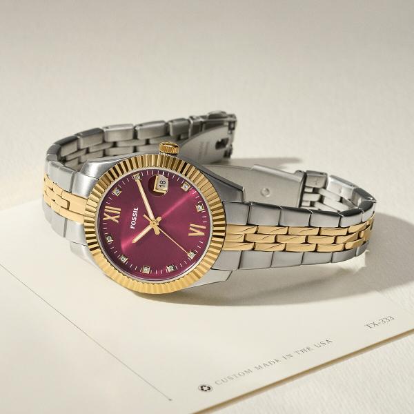 型番：ES5461ブランド：フォッシル商品名：フォッシル 腕時計 レディース アナログ ステンレス ES5461カラー：ゴールド,　シルバー