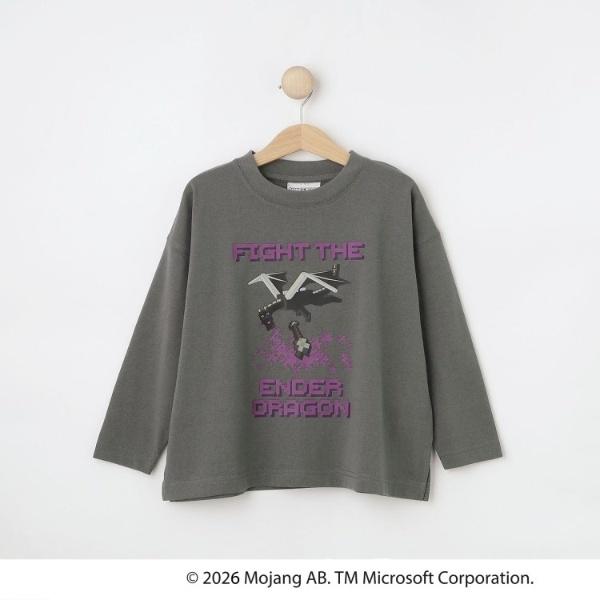 型番：12215008ブランド：シューラルー商品名：【マインクラフト】アソートプリントロンTカラー：ホワイト（００１）/チャコールグレー（０１４）/ブラック（０１９）