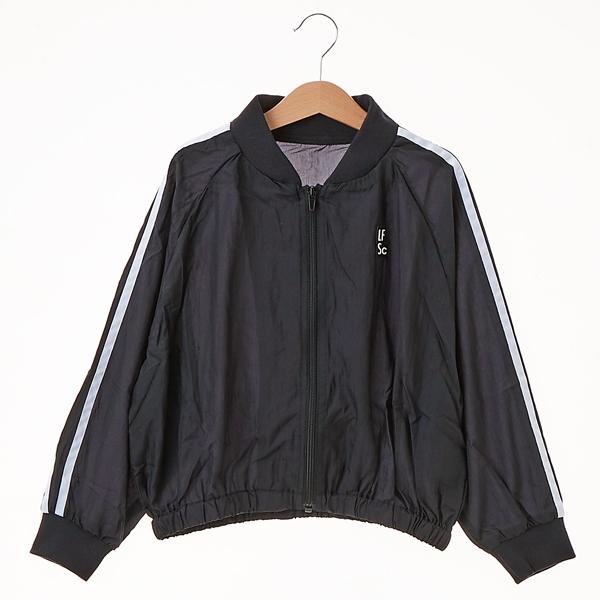 型番：145405ブランド：ローリーズファーム商品名：LOWRYS FARM SCHOOL　シアートラックブルゾンカラー：BK/KH/WT