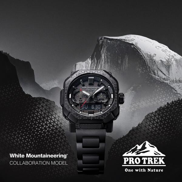 型番：PRW-B1000WM-1JRブランド：プロトレック商品名：PROTREK【ホワイトマウンテニアリング コラボレーション】PRW-B1000WM-1JRカラー：＊＊