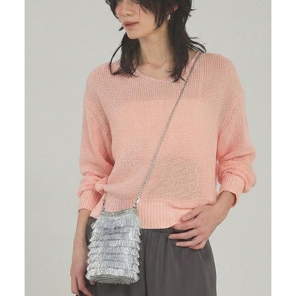 型番：32501061021ブランド：カリテ商品名：【Benelli Montacone】フリンジポシェショルダーバッグカラー：シルバー/ゴールド