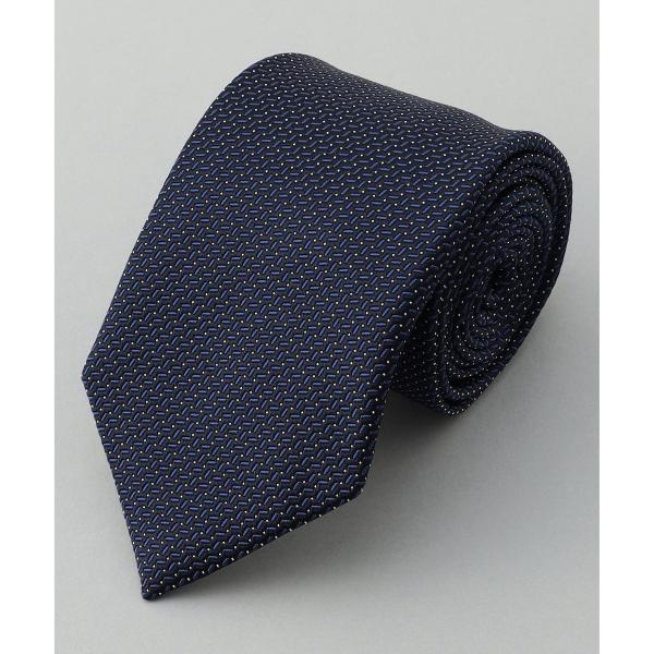 型番：TRGOLS0075ブランド：五大陸商品名：GOTAIRIKU別注【日本製】シルク ネクタイ_小紋柄カラー：ネイビー系8
