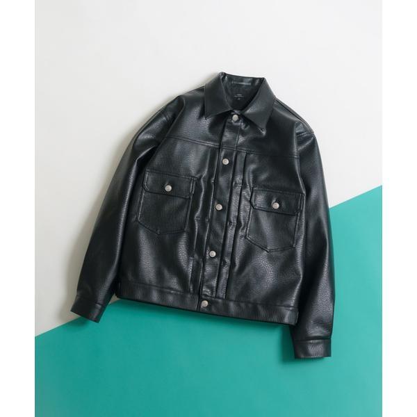 型番：IT26130-1051002ブランド：アイテムズ アーバンリサーチ商品名：F.L.トラッカージャケットカラー：ブラック