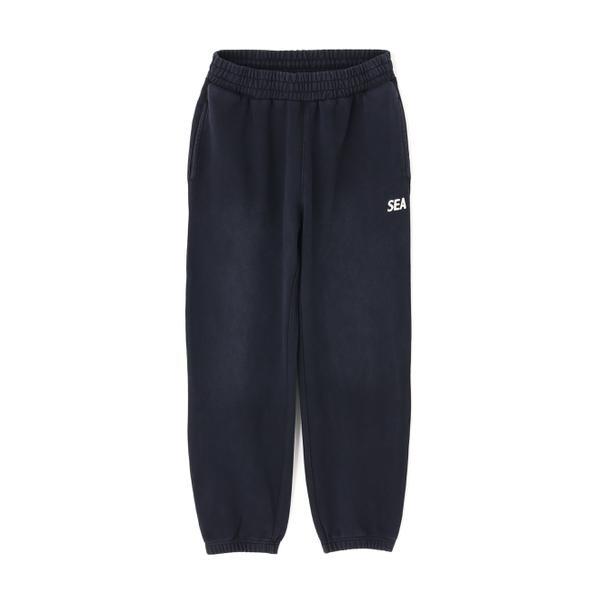 型番：7856110353ブランド：ビーセカンド商品名：WIND AND SEA（ウィンダンシー）SULFUR DYEING LOGO SWEATPANTカラー：ブラック