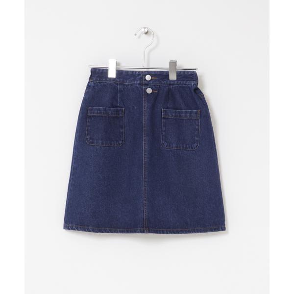 型番：DR26130-3050573ブランド：アーバンリサーチ ドアーズ商品名：『150サイズ』デニムスカート(KIDS)カラー：インディゴブルー/ワンウォッシュ