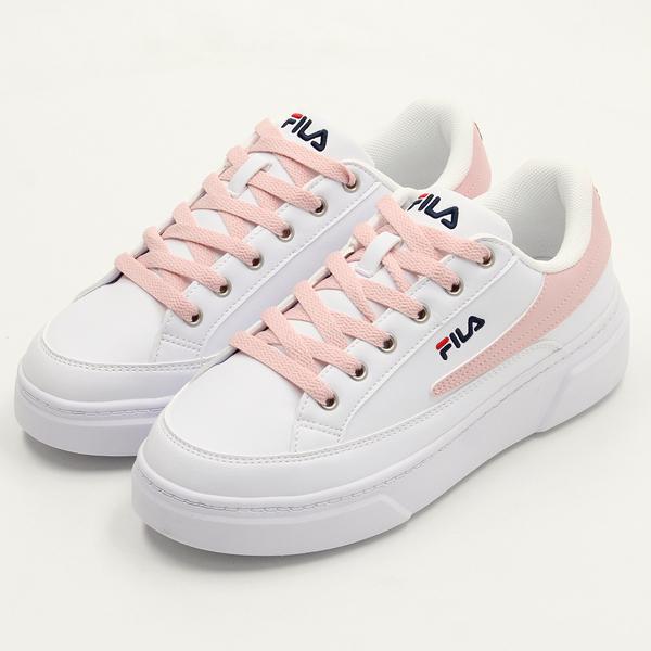 型番：FWFW25044155ブランド：フィラ商品名：FILA/フィラ/COURT PLUMPY FEATHERY V2カラー：155　WHITE/PINK