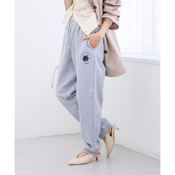 型番：3162054105ブランド：ルクールブラン商品名：Regency Works 別注CATスエットパンツカラー：グレー/Ｃ/グレー