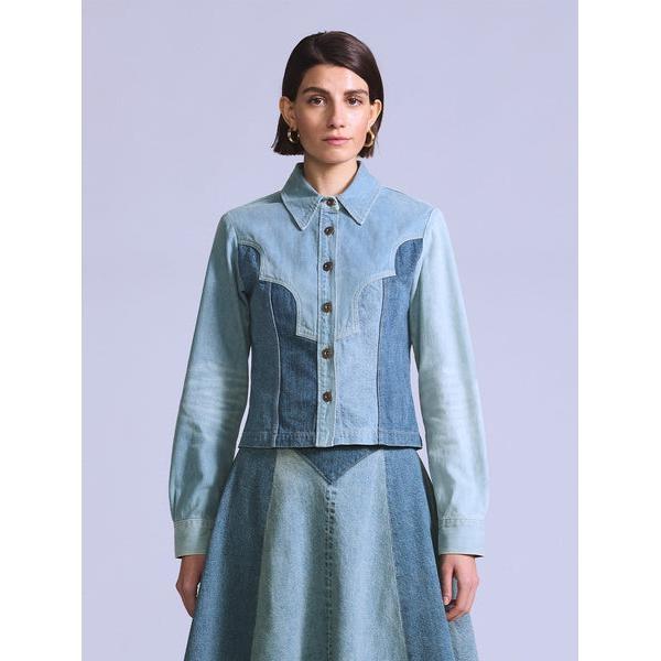 型番：004TO0000ブランド：リーバイス商品名：BLUETAB(TM) ROPER ジャケットカラー：Medium　Indigo　-　Flat