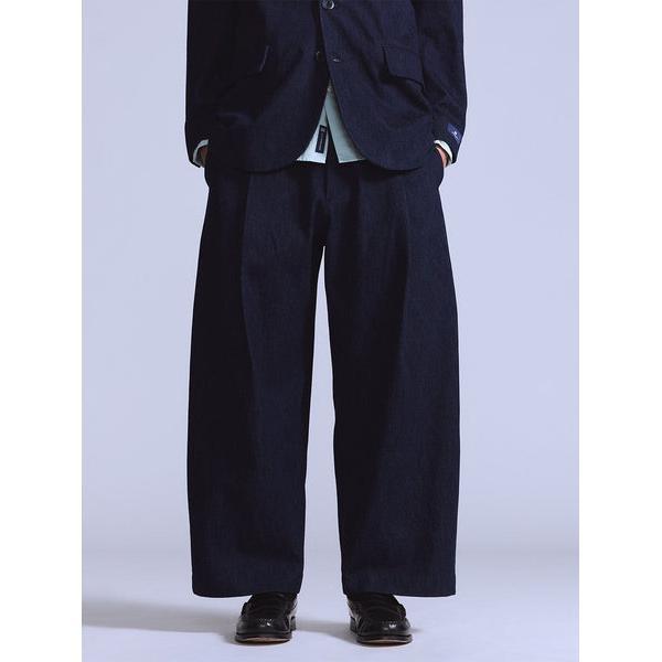 型番：004T10000ブランド：リーバイス商品名：BLUETAB(TM) プリーツトラウザー ジーンズ ダークインディゴカラー：Medium　Indigo　-　Flat