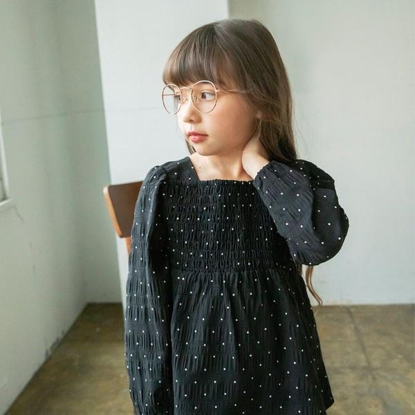 型番：12-6114-086ブランド：ブランシェス商品名：【プチレディ】シャーリングチュニックカラー：ラベンダー/ブラック