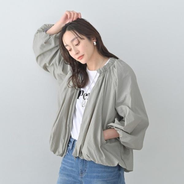 型番：G7745301ブランド：アンタイトル商品名：【TORRAZZO DONNA】バルーンブルゾンカラー：グレー（０１２）/ブラック（０１９）