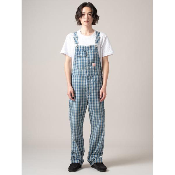 型番：0057W0003ブランド：リーバイス商品名：WORKWEAR LOOSEオーバーオール チェックカラー：Blues