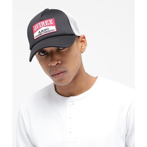 型番：7836174007ブランド：アヴィレックス商品名：A.A.R.C WAPPEN URETHAN MESH CAPカラー：ブラック/ホワイト/ブラウン/レッド