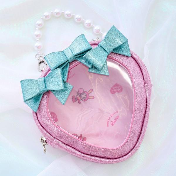 型番：8161460ブランド：メゾピアノジュニア商品名：ベリエちゃんStrawberry house ポーチカラー：赤/ピンク