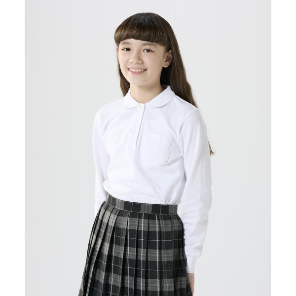 型番：110851ブランド：ビームス　スクール商品名：BEAMS SCHOOL ユニセックス長袖ポロシャツカラー：WTB/WTG