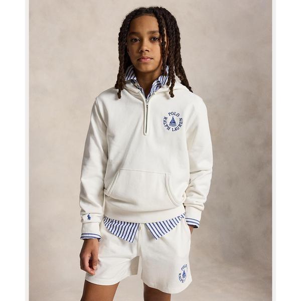 型番：CWPOKNIY8021715ブランド：ポロ ラルフ ローレン商品名：(ボーイズ 8才〜20才)ロゴ フレンチ テリー フーディカラー：100ホワイト