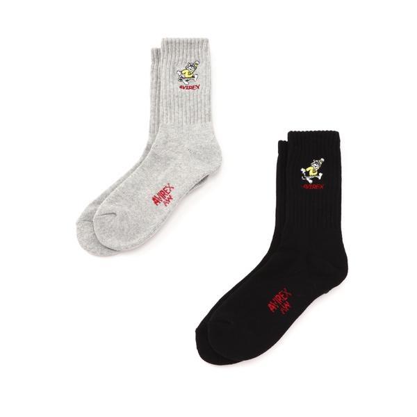 型番：7836972601ブランド：アヴィレックス商品名：《直営店限定》NUMBERING TOM CAT SOCKSカラー：ブラック/ホワイト