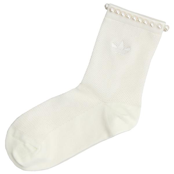 型番：QY994-KD8378ブランド：アディダス オリジナルス商品名：adidas Originals/adidas HERI PEARL CREW SOCKS 1カラー：オフホワイト