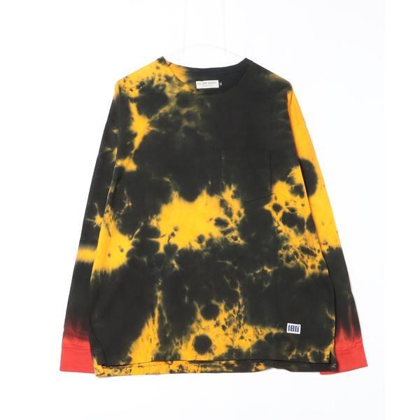 型番：7815230211ブランド：ビーバー商品名：ILL ONE EIGHTY／イルワンエイティ　TIE DYE L／S TEEカラー：イエロー/アザー3