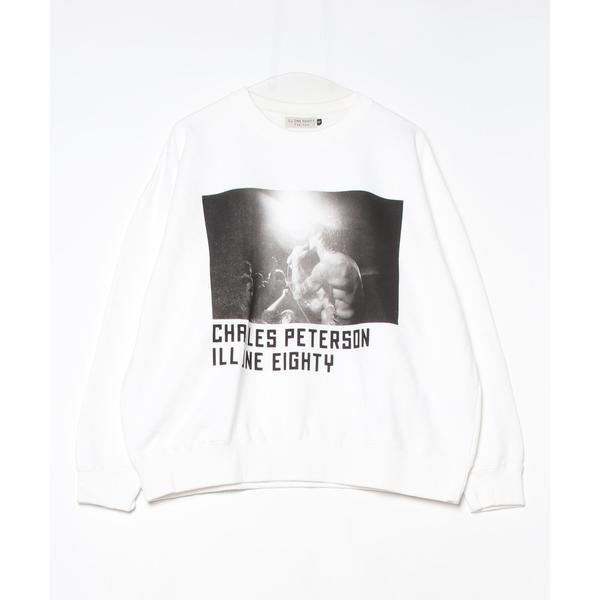 型番：7815232207ブランド：ビーバー商品名：ILL ONE EIGHTY／イルワンエイティ  CHARLES PETERSON  SWEAT Aカラー：ホワイト
