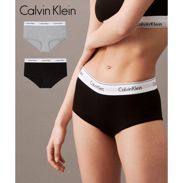 型番：ck602qf8527ブランド：カルバン・クライン商品名：BOYSHORT / 2カラー [QF8527]カラー：グレー（P7A）/ブラック（UB1）