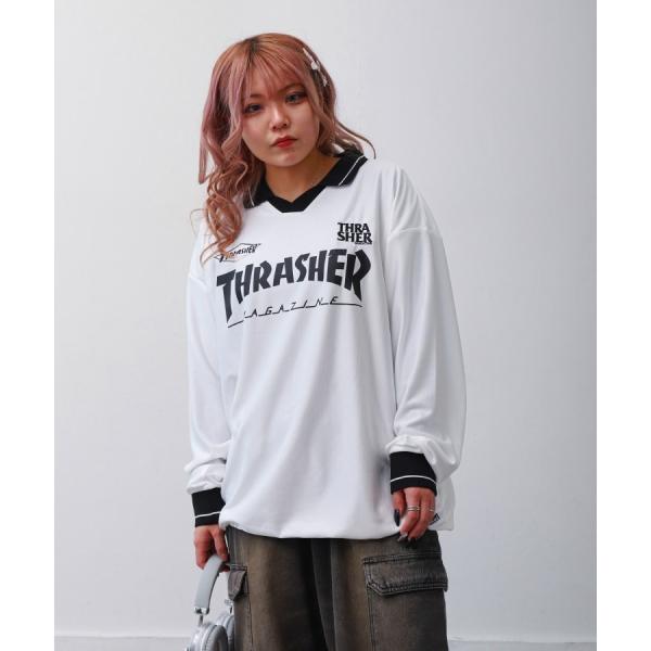 型番：th25sp06ブランド：ジップファイブ商品名：【th25sp06】thrasher ゲームシャツカラー：2.BLACK/1.WHITE