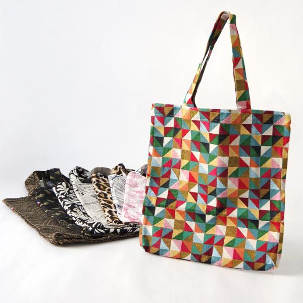 型番：EL-25008ブランド：シュークローゼットセレクト商品名：Erwan L（アルワンエル） / デイリートートバッグ Daily tote フランス製カラー：ブラック×ゴールド(Busy)/マルチ(Dada　&amp;　Kami)/ゴ...