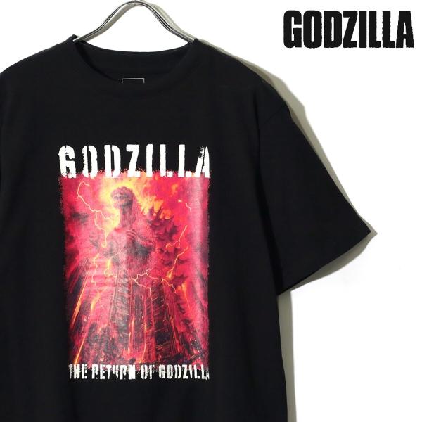 型番：011-732-0163ブランド：マルカワ商品名：【 GODZILLA / ゴジラ 】 キャラクター Tシャツ 半袖 メンズ レディースカラー：ブラック1/ブラック2/ブラック3