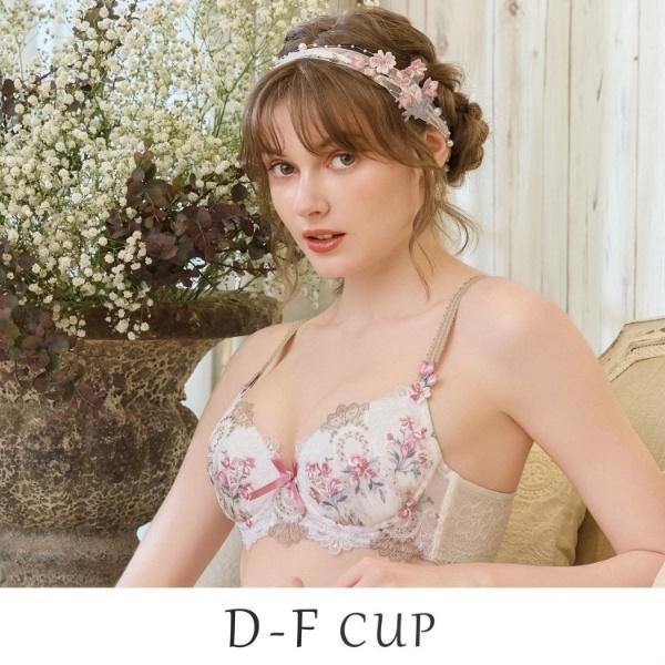 型番：N0565241ブランド：リサマリ商品名：アリーシャ ブラジャー (D-F) ＜S Make Type＞カラー：ホワイト（００１）/ピンクベージュ（０５３）/クリーム（０５４）