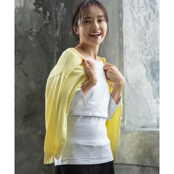 型番：BK-18139ブランド：スウィートマミー商品名：オーガニックコットン　3WAYカーディガンカラー：イエロー/パープル