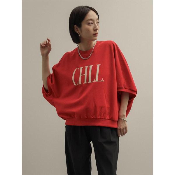 型番：011219712ブランド：ラディエイト商品名：ドルマンロゴスウェットカラー：レッド/チャコールグレー/ピンク