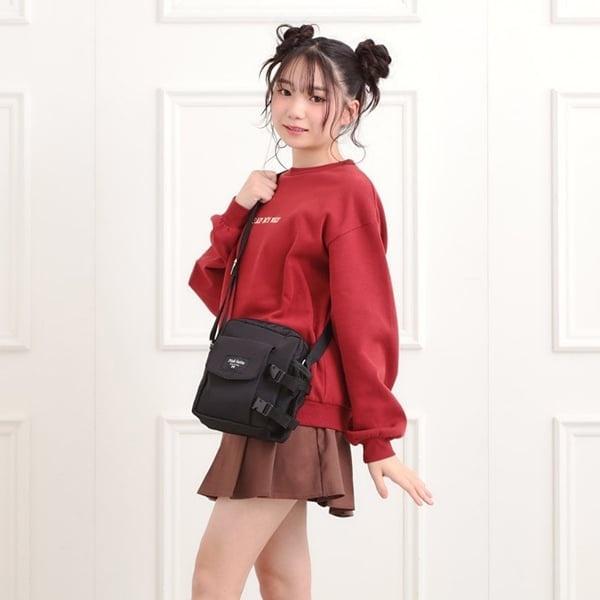 型番：6761223ブランド：ピンクラテ商品名：ボトルホルダーショルダーカラー：黒/アイボリー/サックス