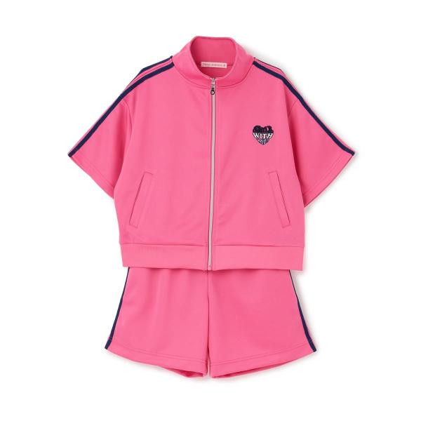 型番：8861305ブランド：ラブトキシック商品名：【7days】【GOODPRICE】ジャージセットアップカラー：ディープ　ピンク/ターコ/黒