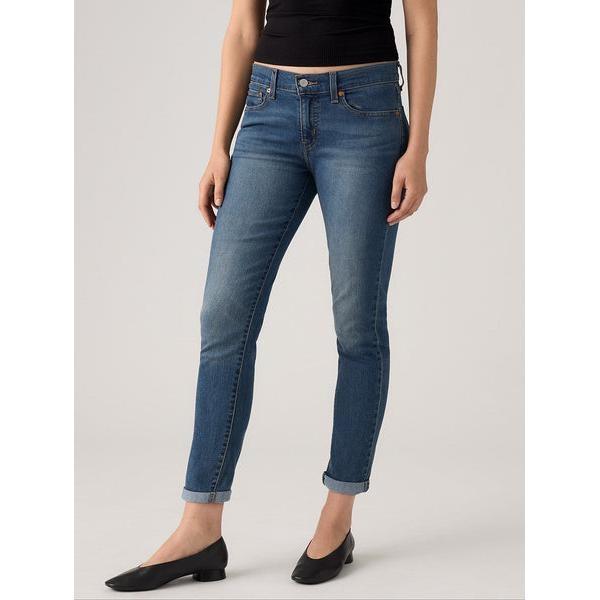 型番：198870321ブランド：リーバイス商品名：MID RISE ボーイフレンドジーンズ ミディアムインディゴカラー：Medium　Indigo　-　Worn