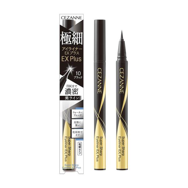 型番：4939553530688ブランド：セザンヌ商品名：極細アイライナーEXプラス10　ブラックカラー：＊＊
