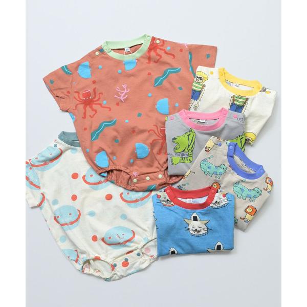 型番：0011361021ブランド：マーキーズ商品名：ソウガラ半袖ボディシャツ　カラー：Ｂ６４グレー総柄/Ｃ２４ブルー総柄/Ｂ２４アイボリー総柄/Ｆ３４イエロー総柄/Ｃ１４ライトブルー総柄/Ｄ２４ベージュ総柄