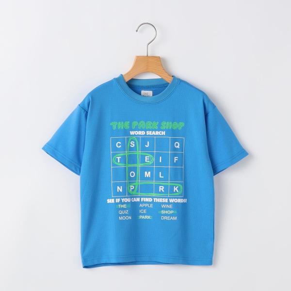 型番：512330189ブランド：シップス商品名：THE PARK SHOP:115〜145cm /WORD SEARCH Tシャツカラー：イエロー/ブルー