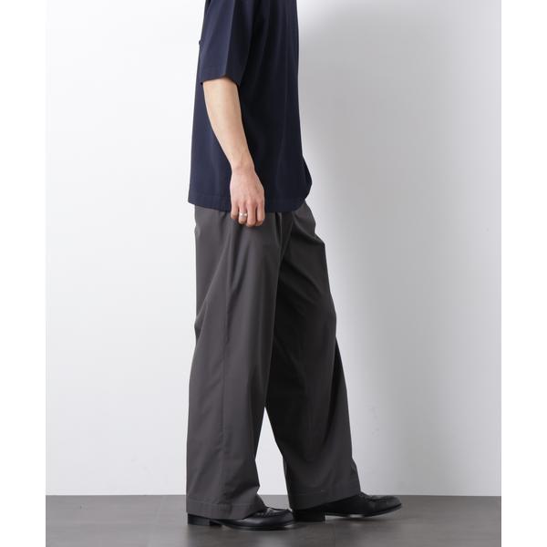 型番：6686127226ブランド：ナノユニバース商品名：「OtoNANO」Lim-bress 1タックスラックスカラー：チャコール3/ベージュ/ブラウン/カーキ