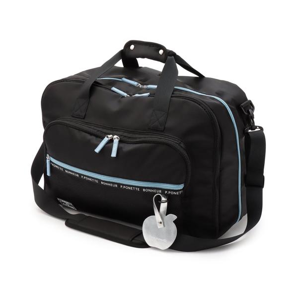 型番：4962406ブランド：ポンポネットジュニア商品名：【撥水】3WAYボストンバッグカラー：黒