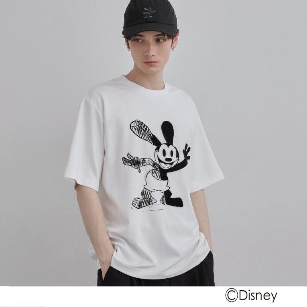 型番：17025700ブランド：ティーケー タケオキクチ商品名：Disney capsule collection Tシャツカラー：ホワイト（００１）/ブラック（０１９）/ホワイト（１０１）/ブラック（１１９）