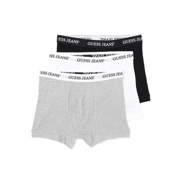 型番：7845980210ブランド：エルエイチピー商品名：GUESS JEANS／ゲスジーンズ／3PACK BOXER BRIEFEカラー：ホワイト/アザー3