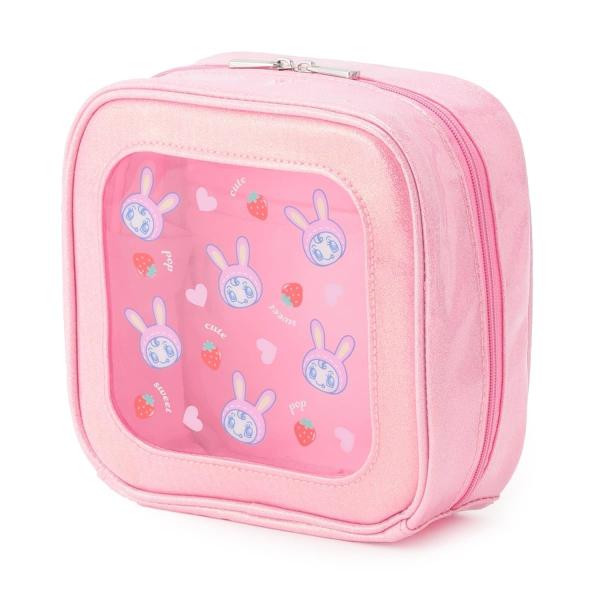 型番：1361431ブランド：ナルミヤキャラクターズ商品名：スクエアきらきらポーチ【ベリエちゃん】【ブルーベリエちゃん】【デビリーちゃん】【ナカムラくん】カラー：ベリエちゃん/ナカムラくん/ブルーベリエちゃん/デビリーちゃん