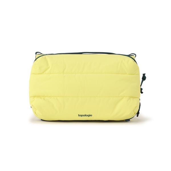 型番：7816970221ブランド：ビーバー商品名：Topologie／トポロジー　Bottle Sacoche Large Puffer Matt Cカラー：イエロー/ピンク