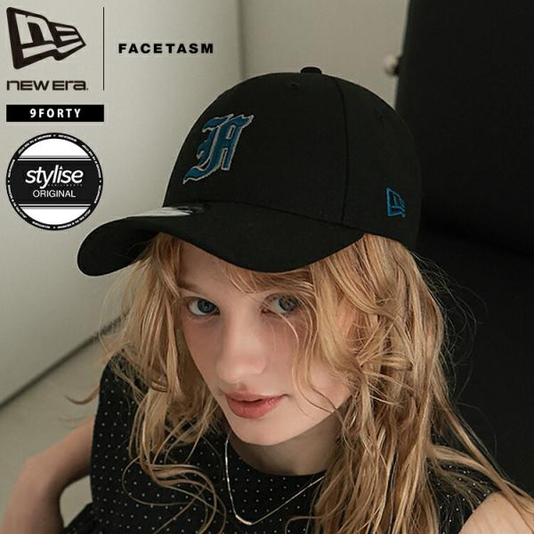 型番：fct604mykcap03ブランド：スタイライズ商品名：FACETASM×NEW ERA 9FORTY LOGO CAP STYLISE別注 / ブラックカラー：ブラック