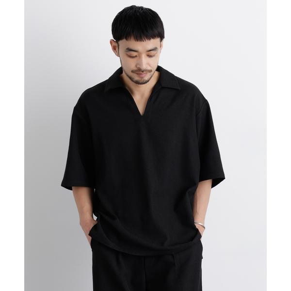 型番：6686121204ブランド：ナノユニバース商品名：「Meaningful Continuity」coveross(R) EOS ポリエステルブッチャーカラー：ブラック/ベージュ