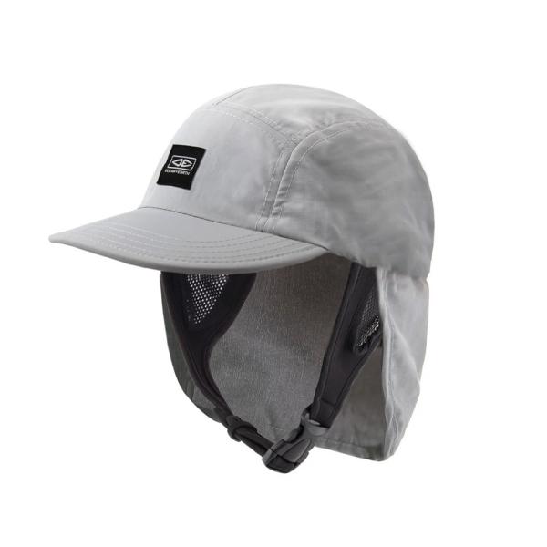 型番：SMHA07ブランド：オーシャンアンドアース商品名：O＆E INDO 5 PANEL LEGIONNAIRE SURF｜ネックカバー付きサーフキャップカラー：GREY/CHARCOAL