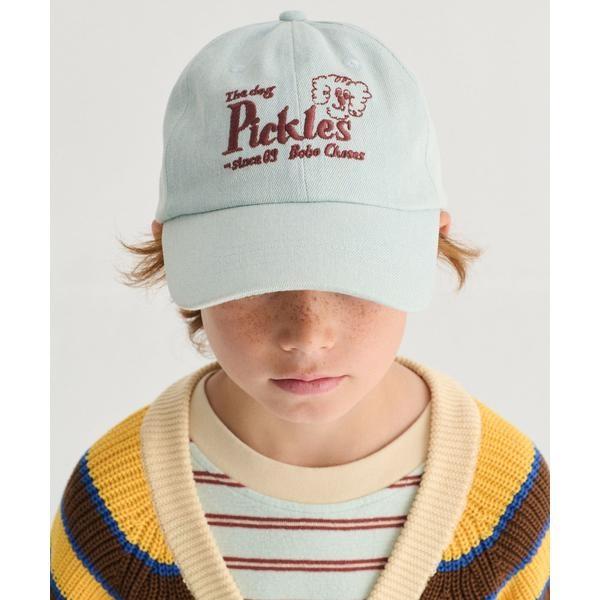 型番：CD26210-3240022ブランド：アーバンリサーチ ドアーズ商品名：BOBO CHOSES　PICKLES THE DOG DENIM CAP (KIDS)カラー：ライトブルー