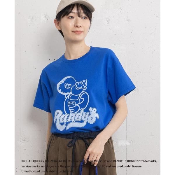 型番：2611141373ブランド：プードゥドゥ商品名：GOOD ROCK SPEED/Randy's Donuts/Randy's Boy グラフィックTカラー：ブルー/ホワイト/ピンク